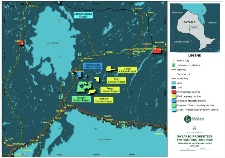 BMM mobilise for maiden drilling