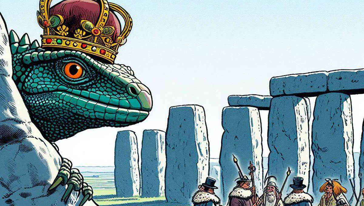 Lizard King names the druid conspiracy