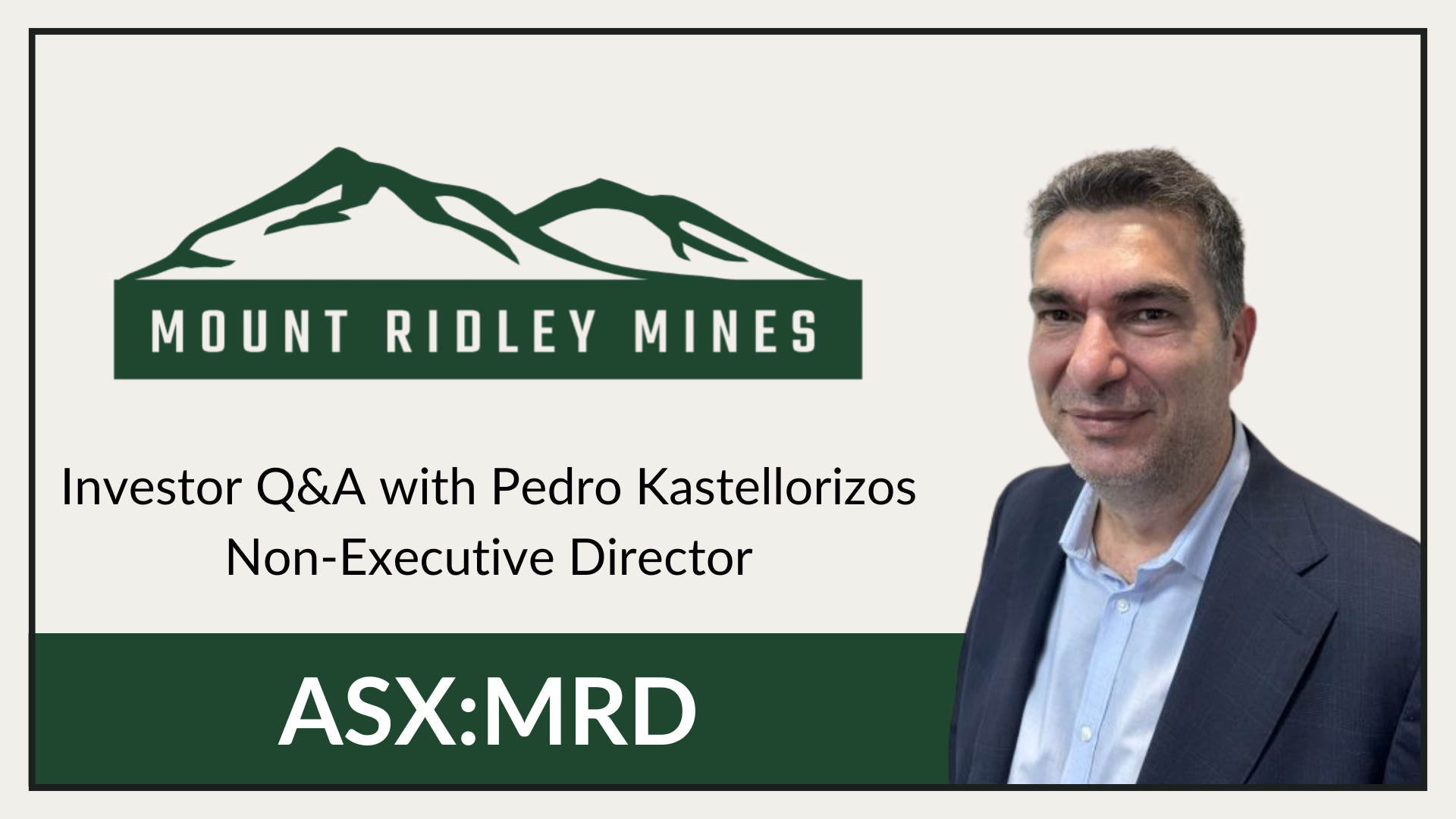 Mount Ridley Mines (ASX:MRD) defines major gallium resource as ...