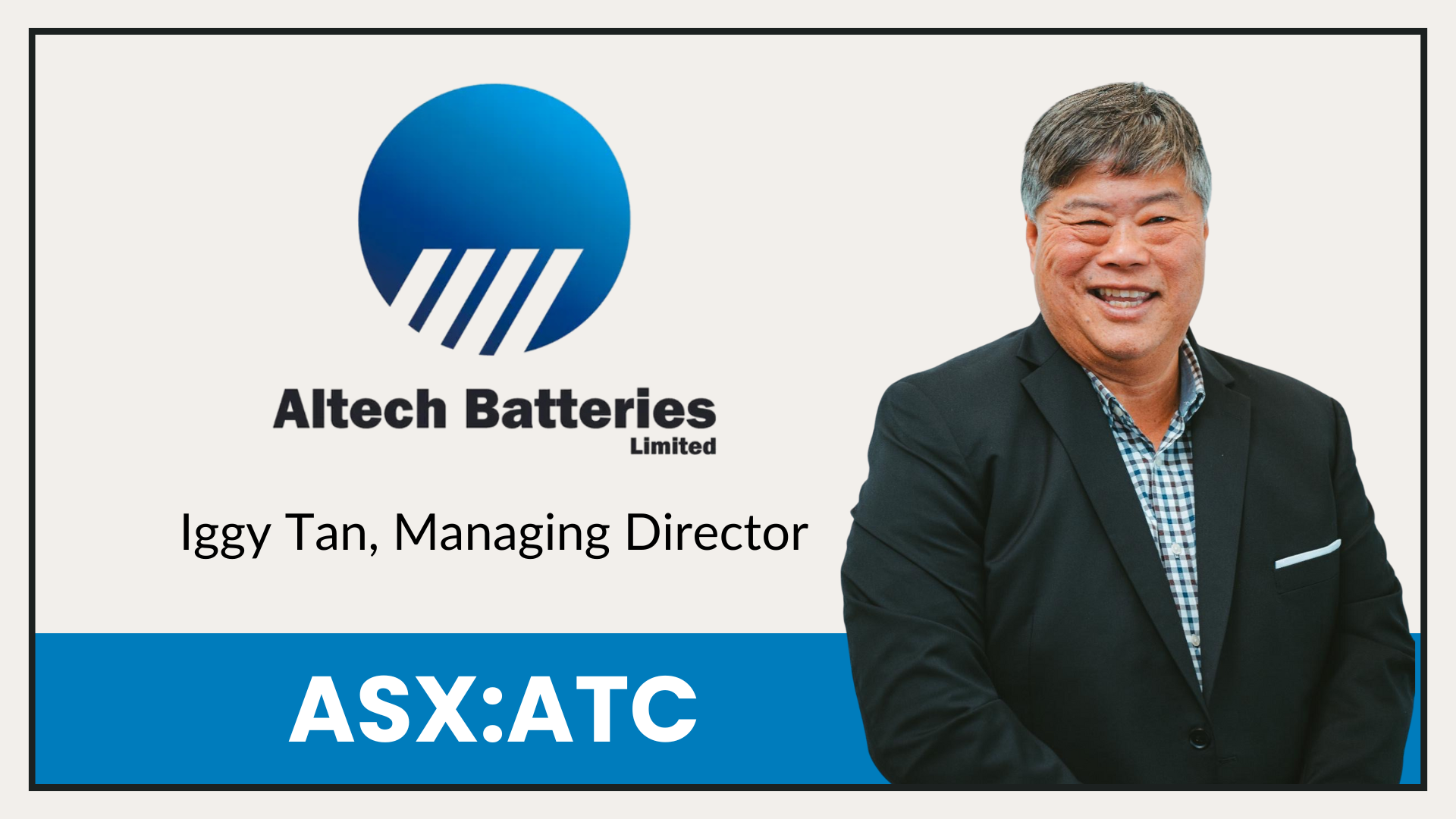 Altech Batteries (ASX:ATC) strengthens global position as major battery ...