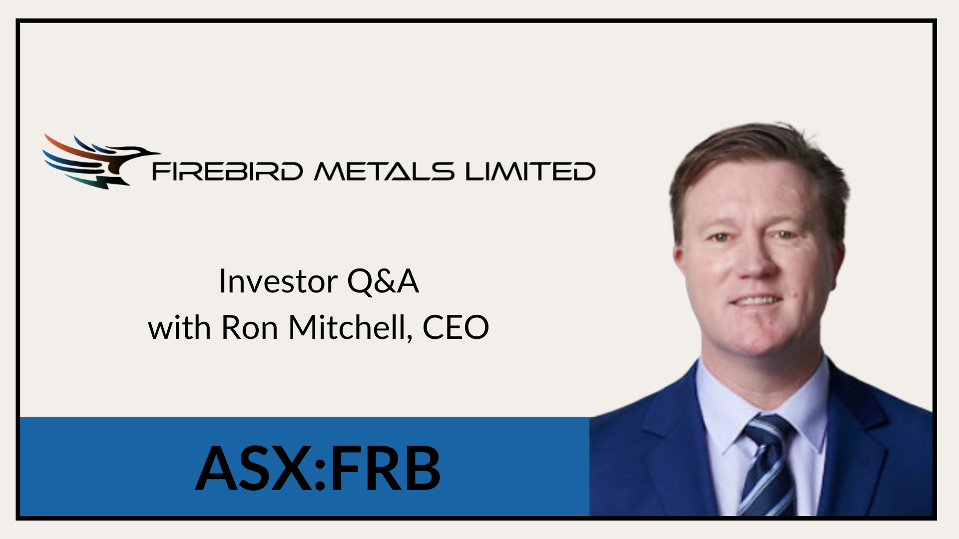 Firebird Metals (ASX:FRB) demonstrates LMFP technical leadership as MFP ...